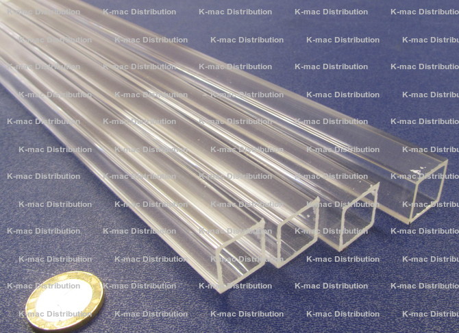 Extruded Acrylic Tubes, Cast, Round and Square