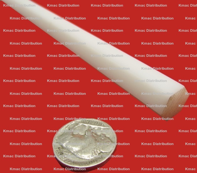 Delrin Acetal Hex Rod, .188 inch to 2.0 inch hex sizes